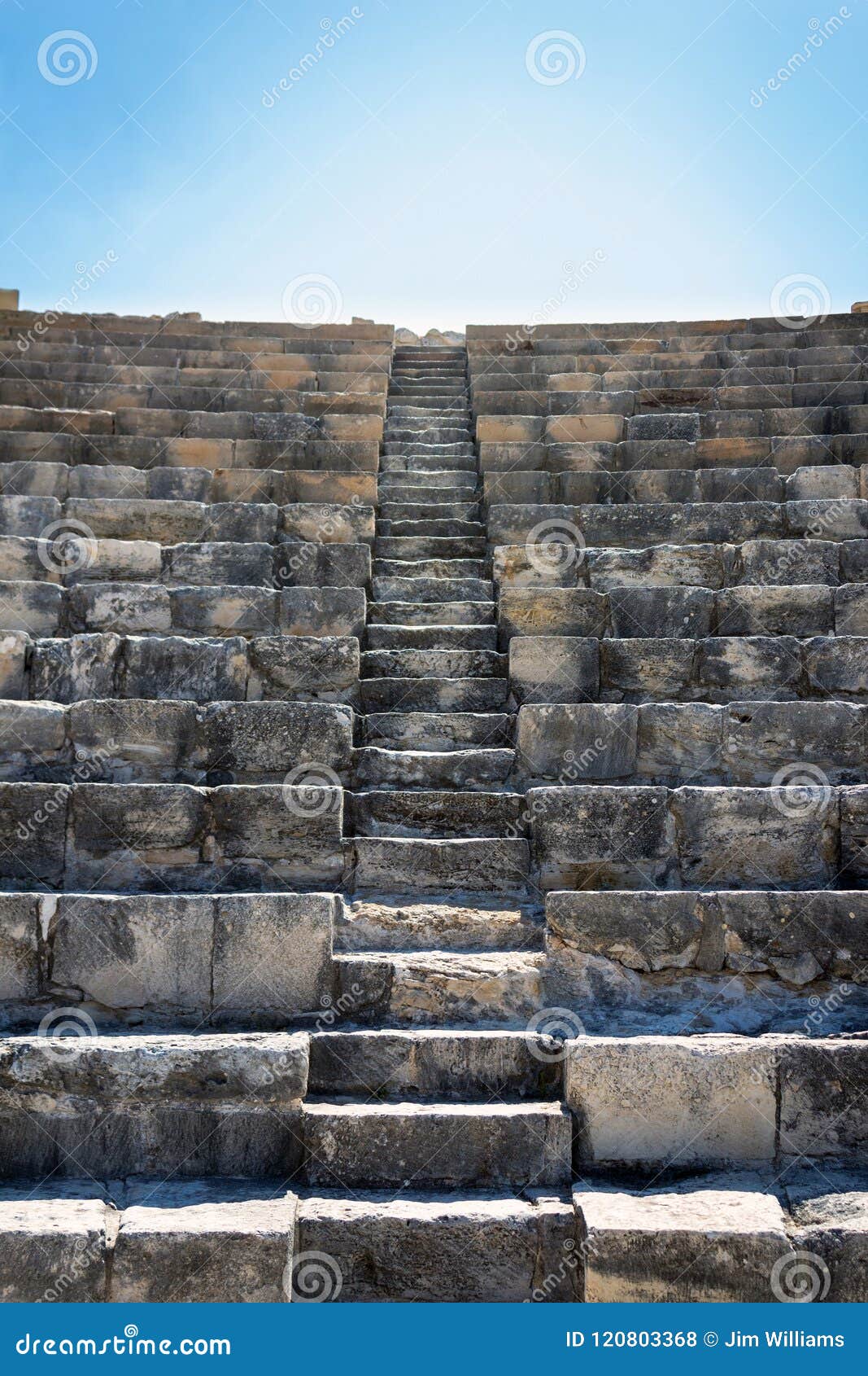 Cyprus Ancient Kourion Ampitheatre Stock Photo - Image of ancient ...