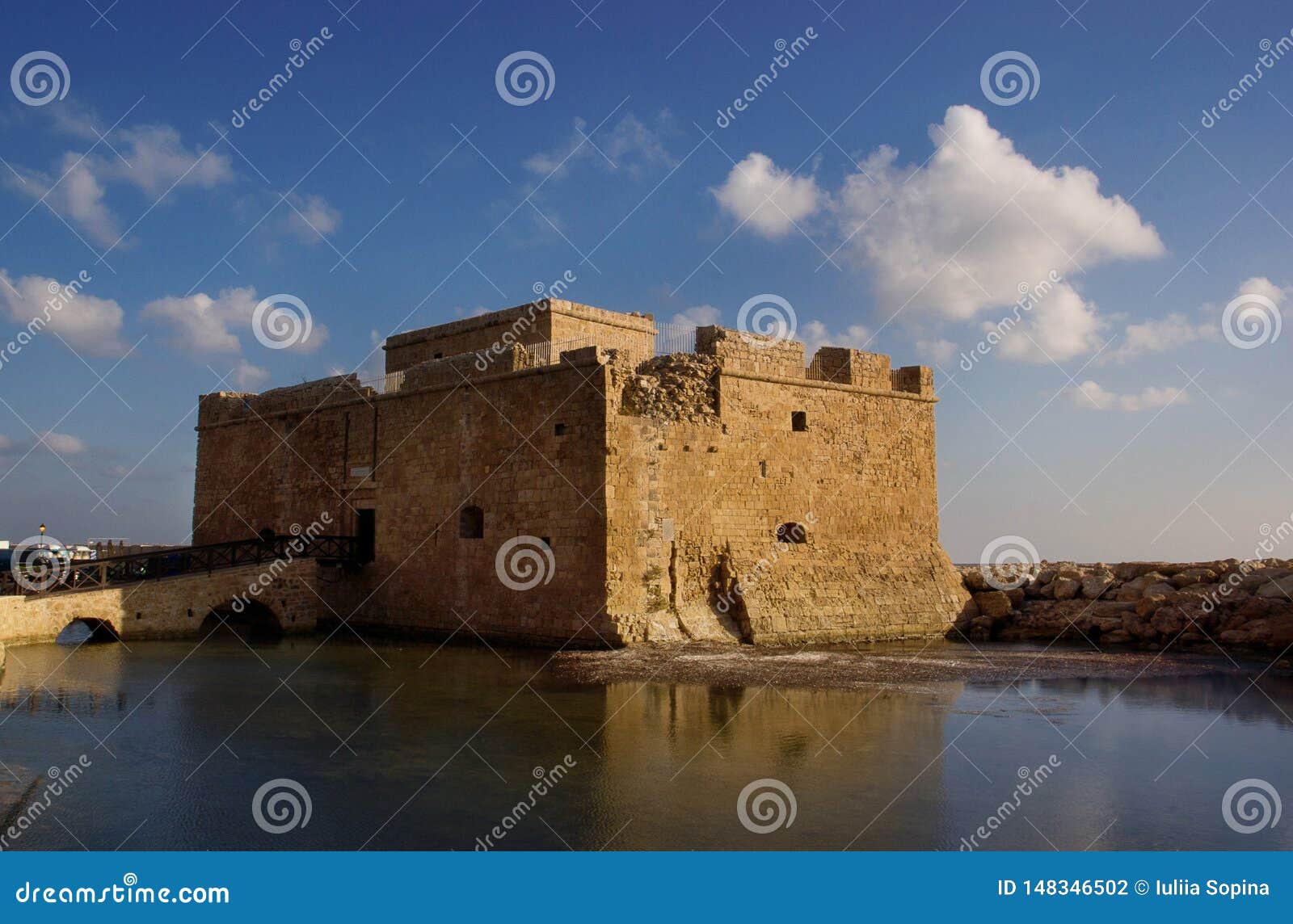 Cyprus. Ancient Ruins in Paphos Stock Photo - Image of stone, medieval ...