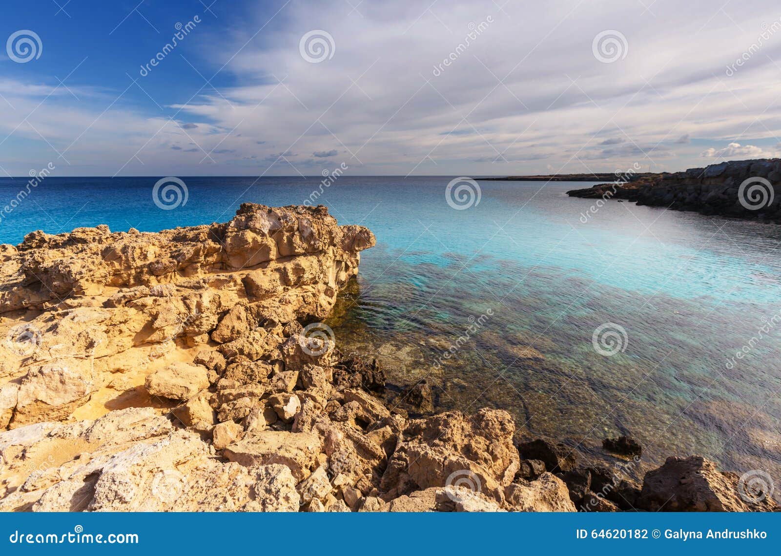 Cyprus coast stock photo. Image of inspiring, destination - 64620182
