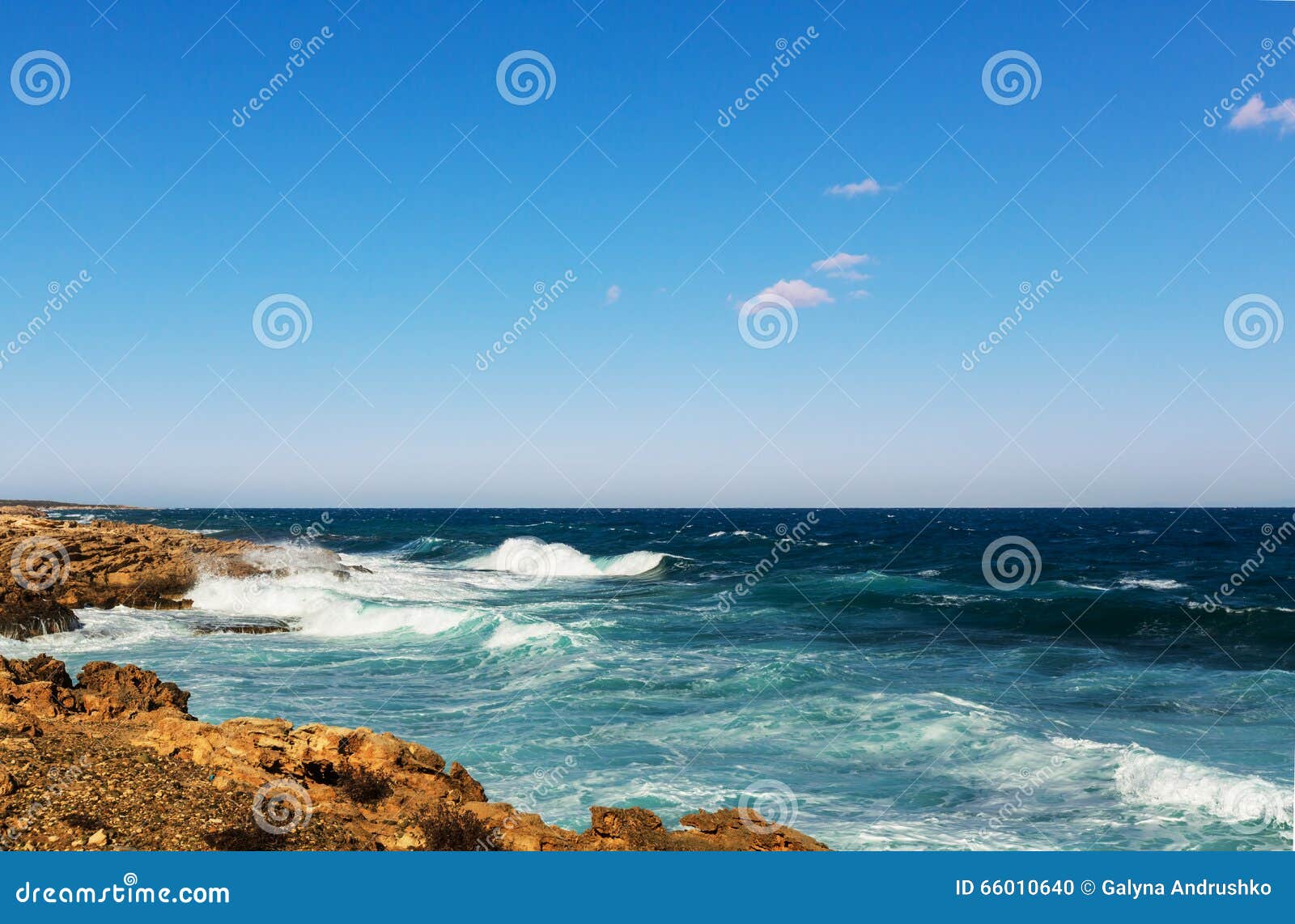 Cyprus coast stock photo. Image of holiday, napa, mediterranean - 66010640