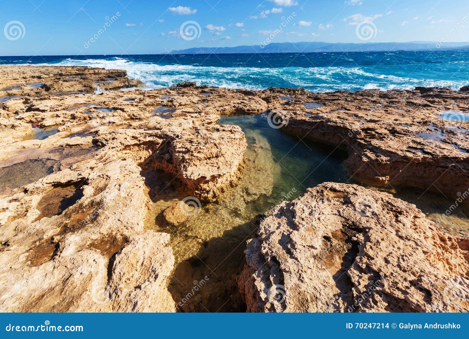 Cyprus coast stock photo. Image of napa, coastline, cyprus - 70247214