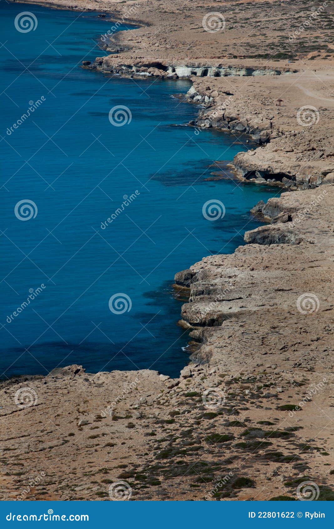 Cyprus coastline. stock photo. Image of travel, holiday - 22801622