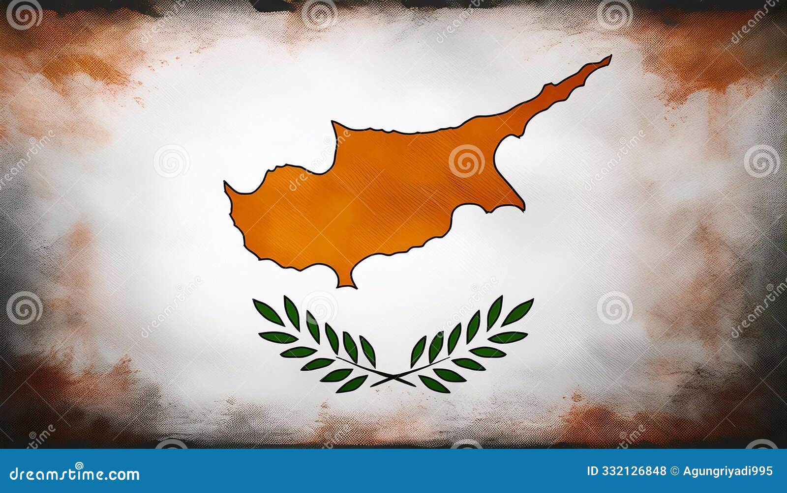Cyprus Independence Day Poster Design Stock Illustration - Illustration ...