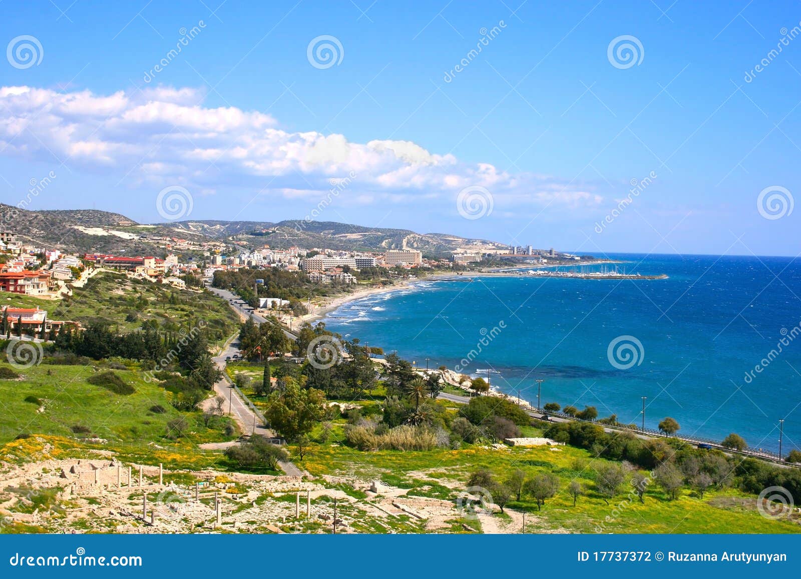 Cyprus landscape stock photo. Image of remote, idyllic - 17737372