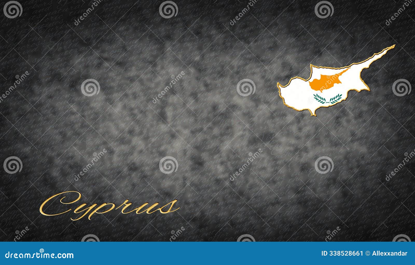 Cyprus Symbols, Map of Cyprus Stock Image - Image of landmark ...