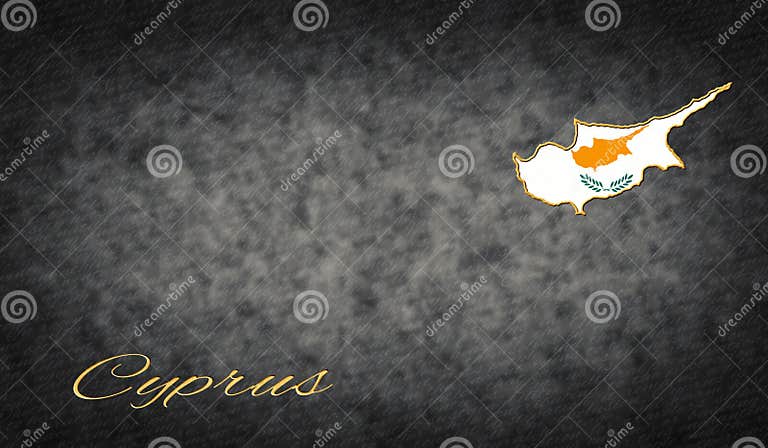 Cyprus Symbols, Map of Cyprus Stock Image - Image of landmark ...