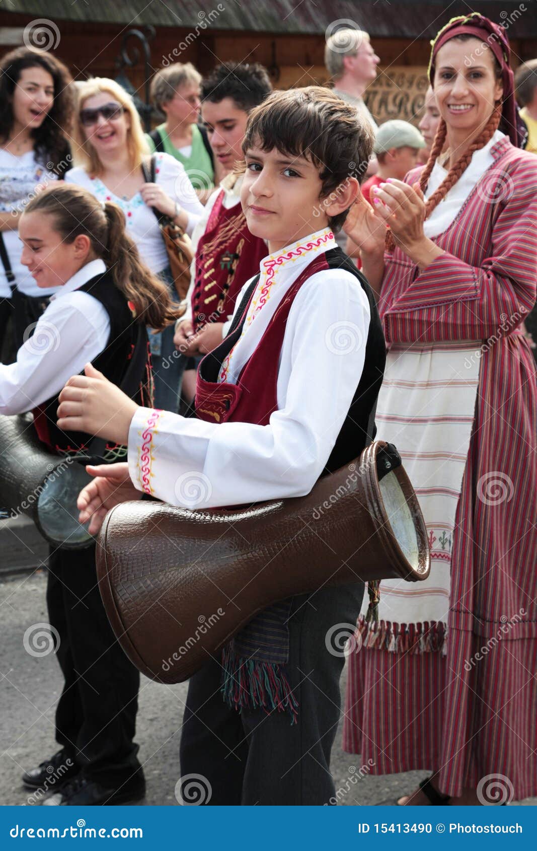 Cyprus Traditional Folk Group Editorial Image - Image of region, smile ...