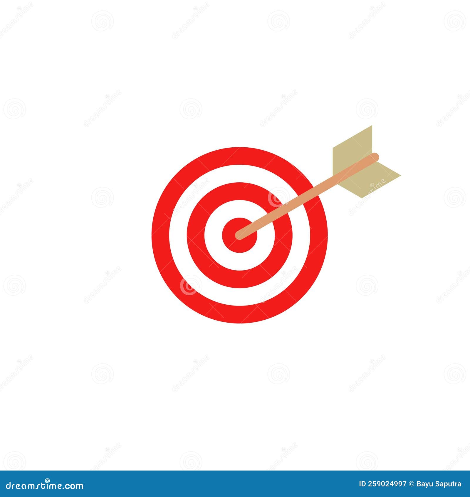 Cyrcle Arrow and Target Vector Stock Vector - Illustration of icon ...