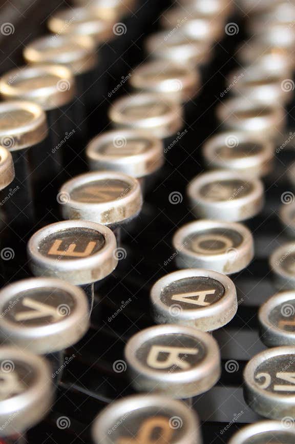Cyrillic typewriter keys stock photo. Image of kazakh - 4020060