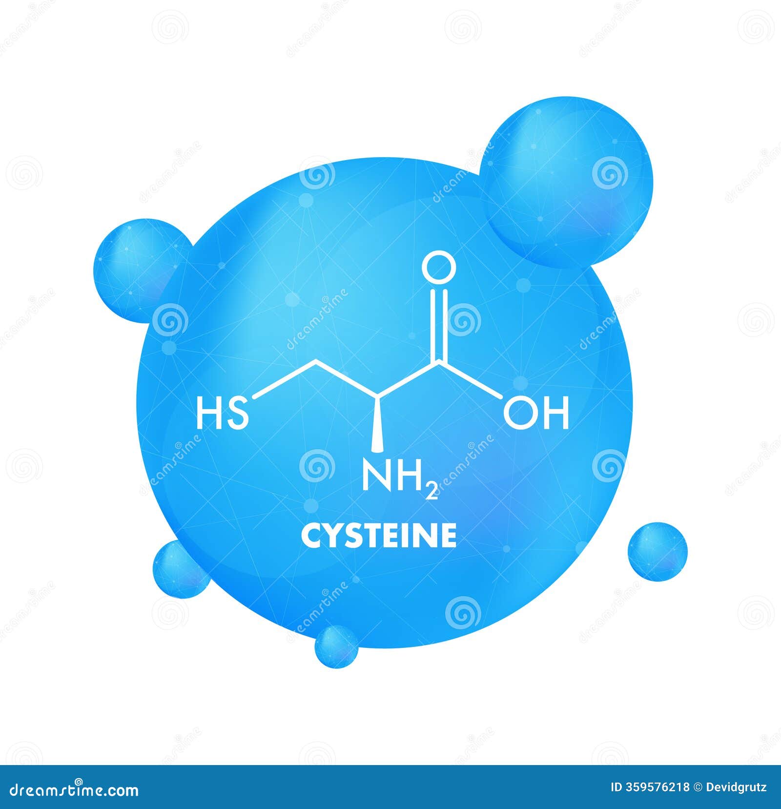 Cysteine Chemical Formula. Cysteine Structural Chemical Formula ...