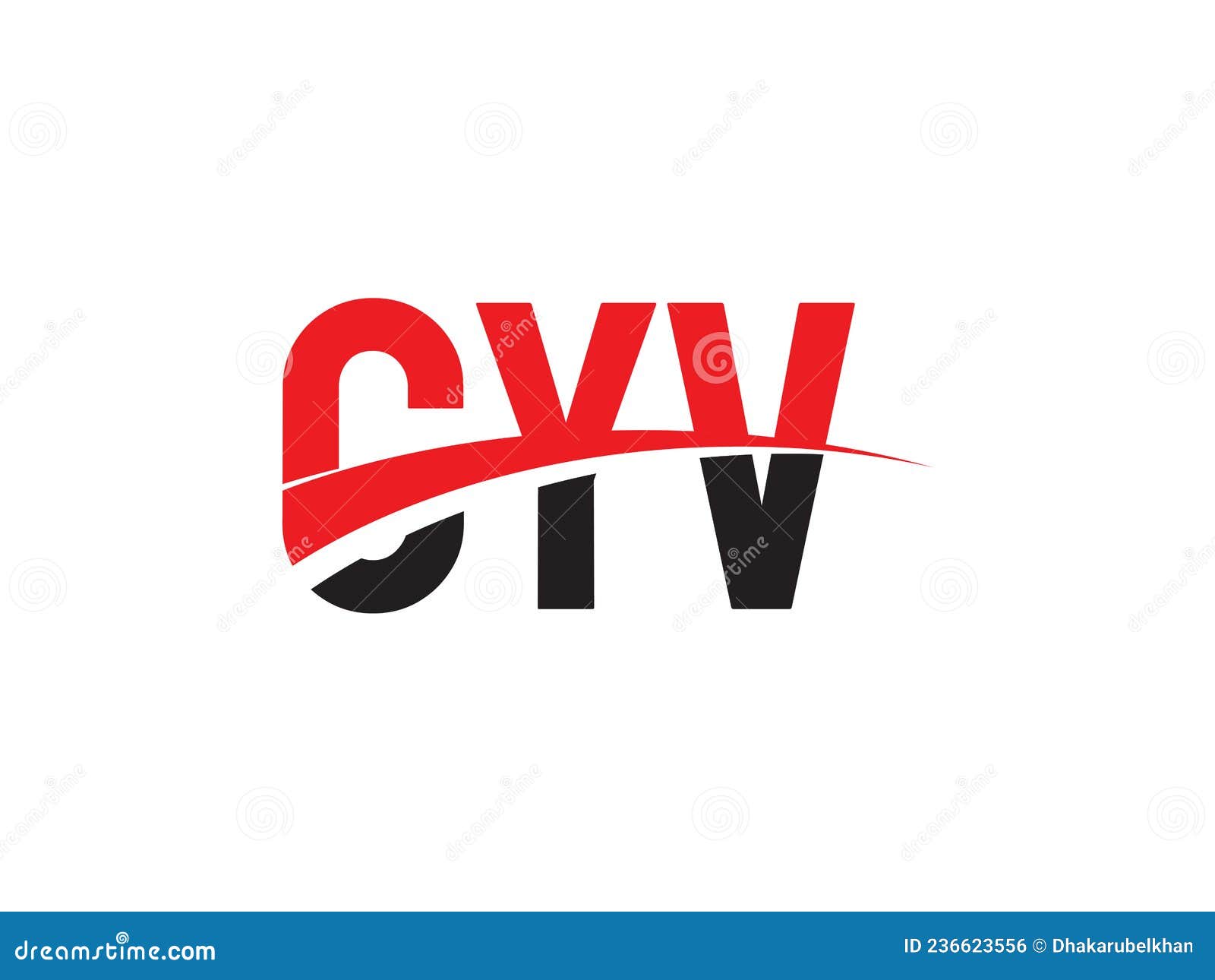 CYV Letter Initial Logo Design Vector Illustration Stock Vector ...