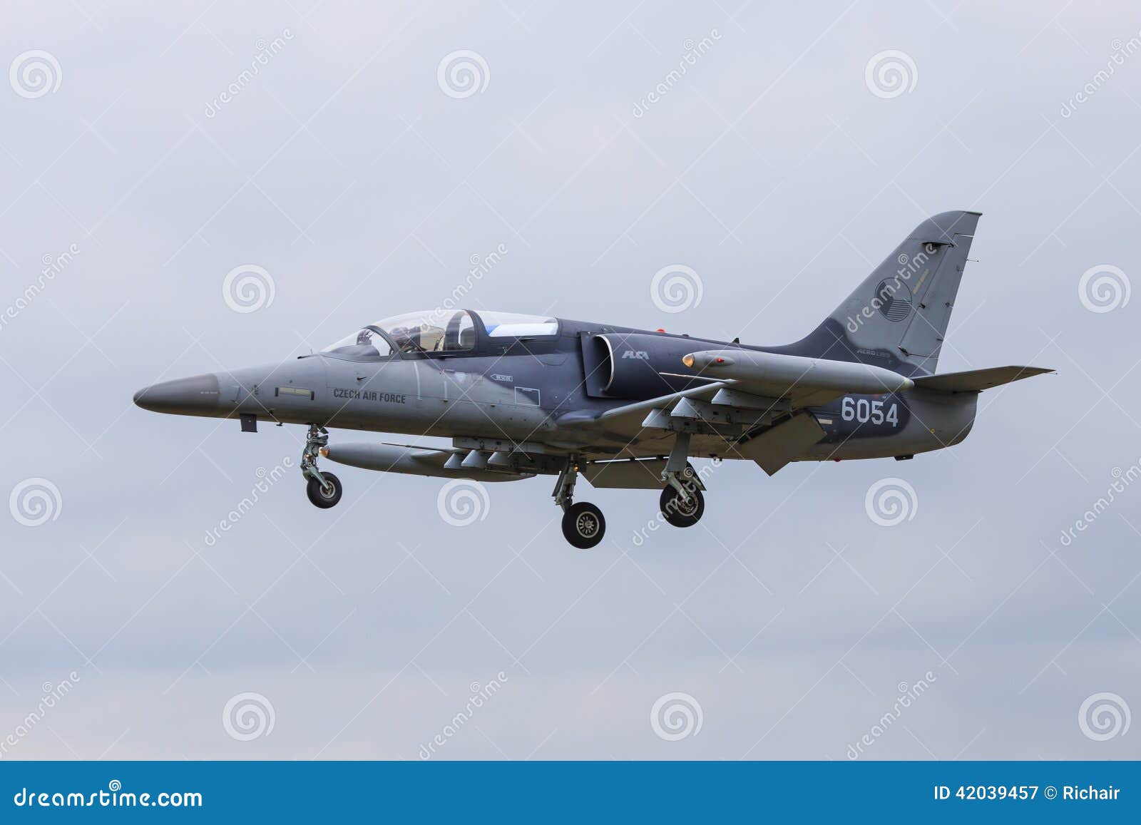 Czech Air Force Training Jet Editorial Photography - Image of ...