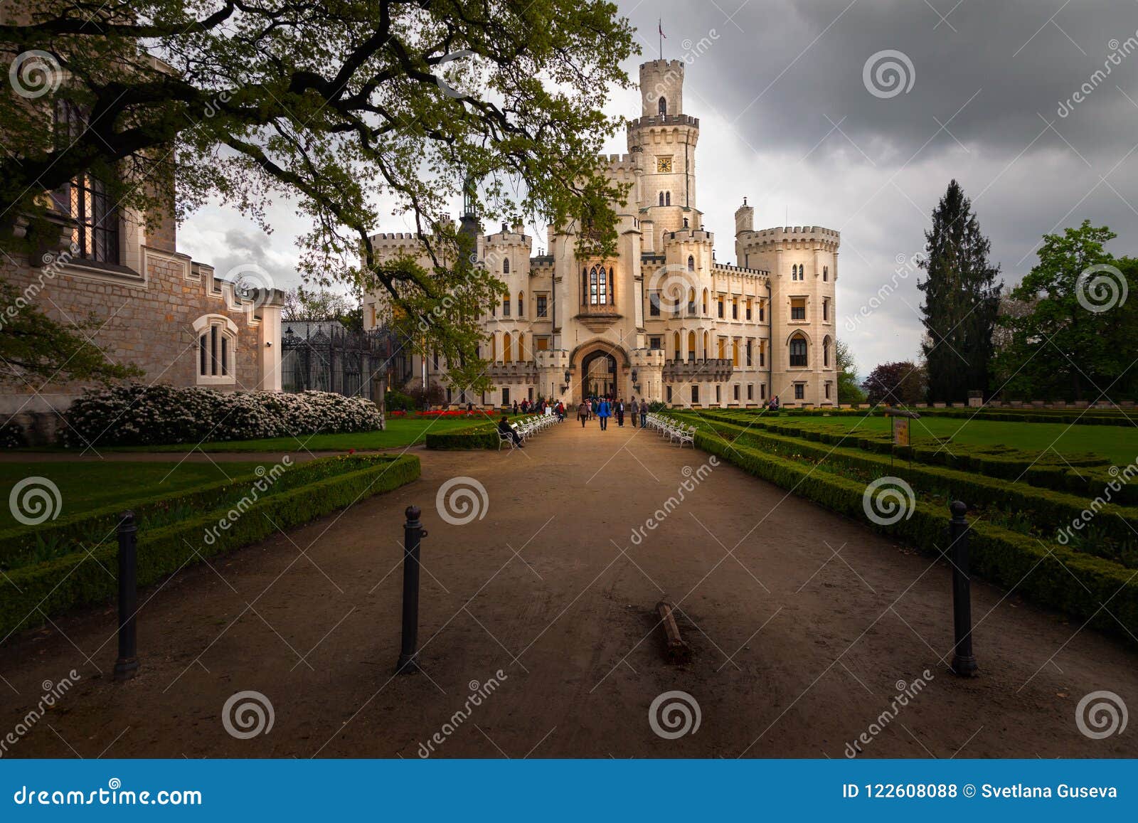 The Czech Castle. Prague. Czech Republic Editorial Stock Photo - Image ...