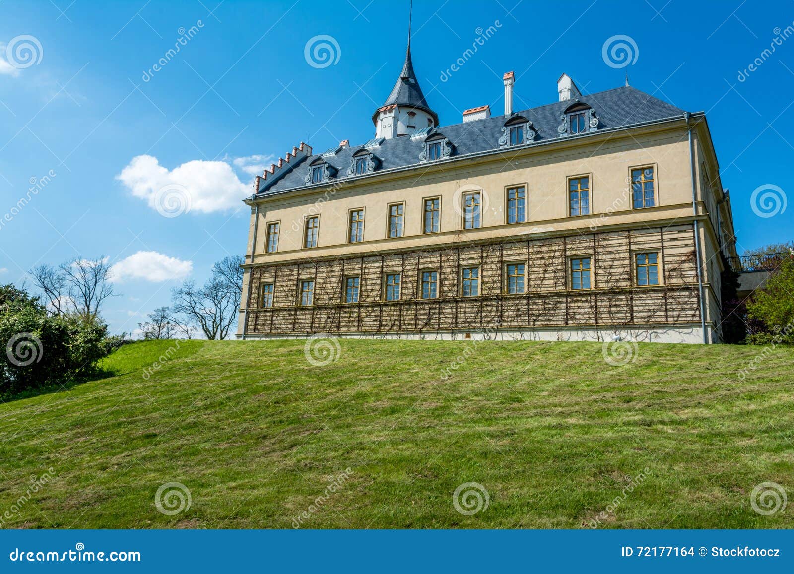 Czech castle Radun stock photo. Image of european, landmark - 72177164