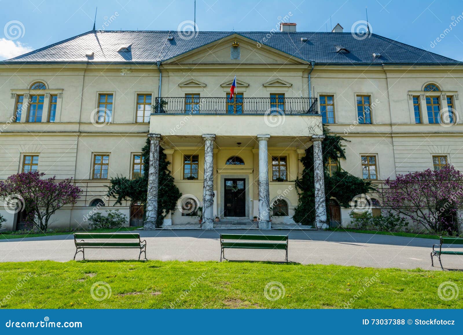Czech castle Radun stock photo. Image of stone, fortress - 73037388