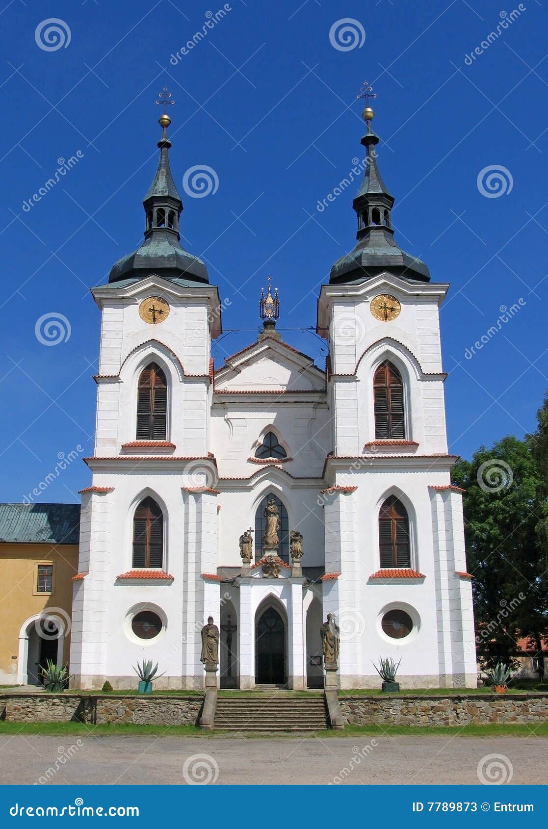Czech church stock image. Image of religious, architecture - 7789873