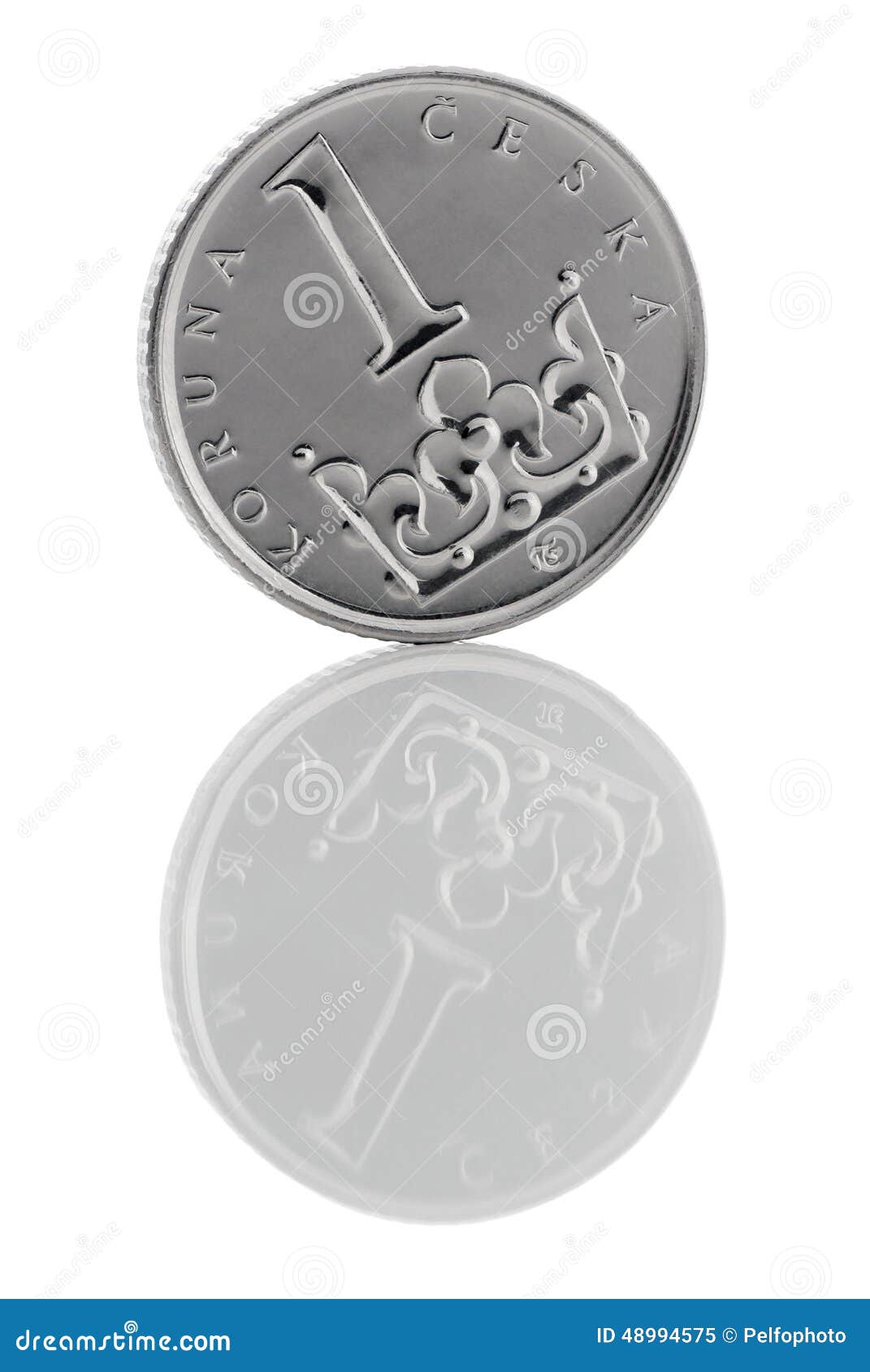 Czech crown. stock image. Image of financing, calibrated - 48994575