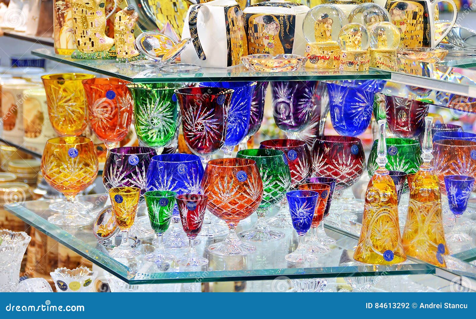 Czech crystal editorial photography. Image of miniatures - 84613292