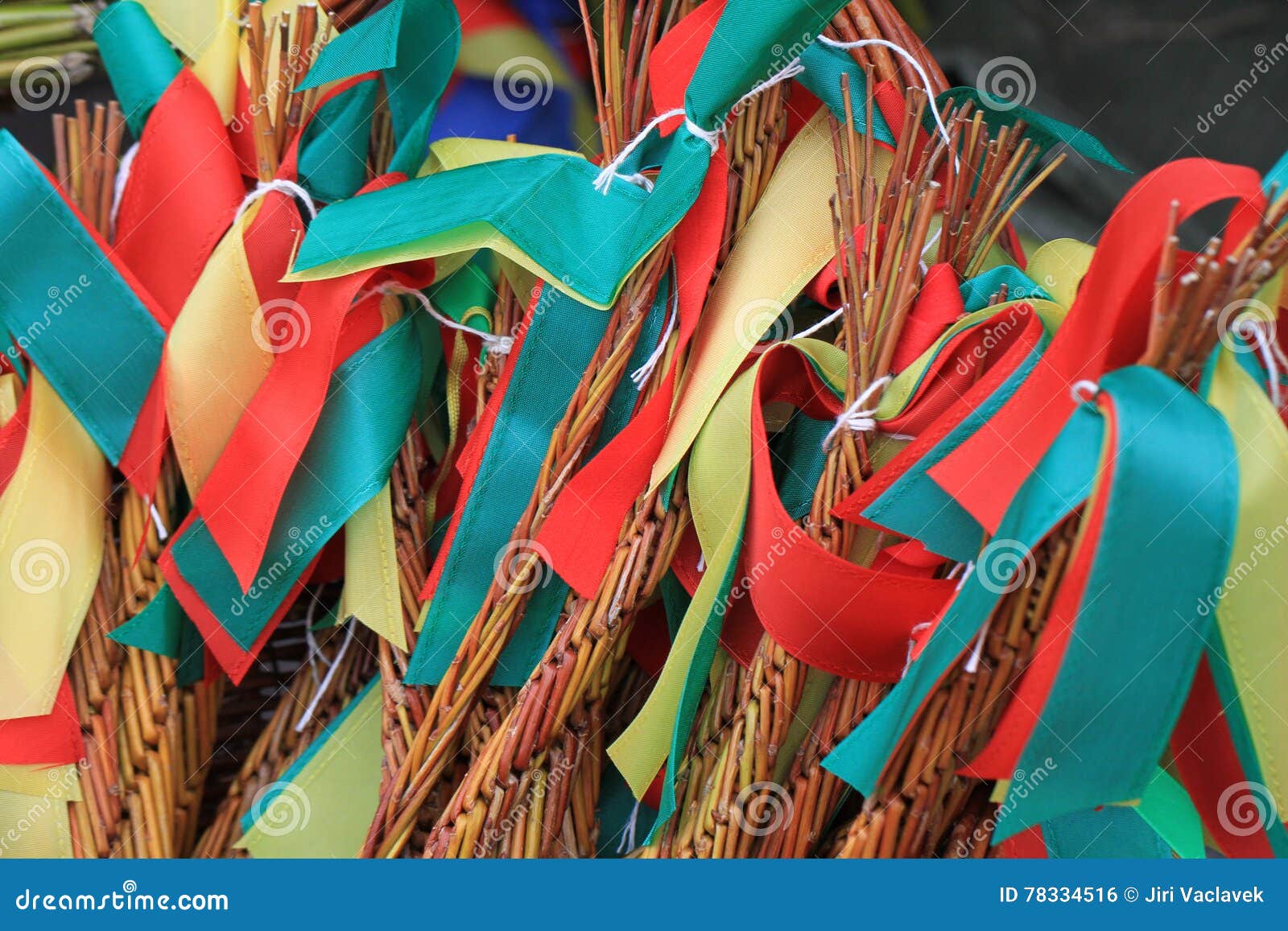 Czech Easter Rods Background Stock Photo - Image of time, collection ...