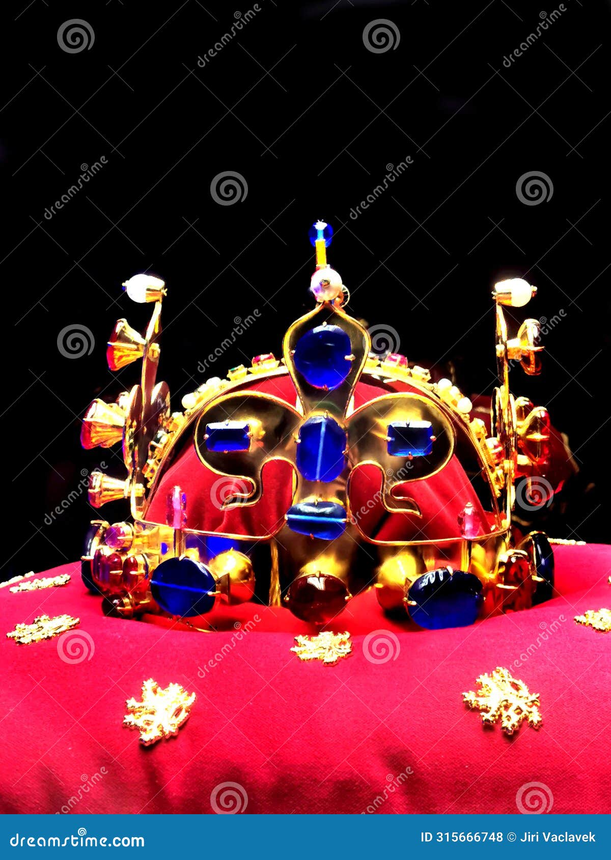 Czech king crown stock photo. Image of king, treasure - 315666748