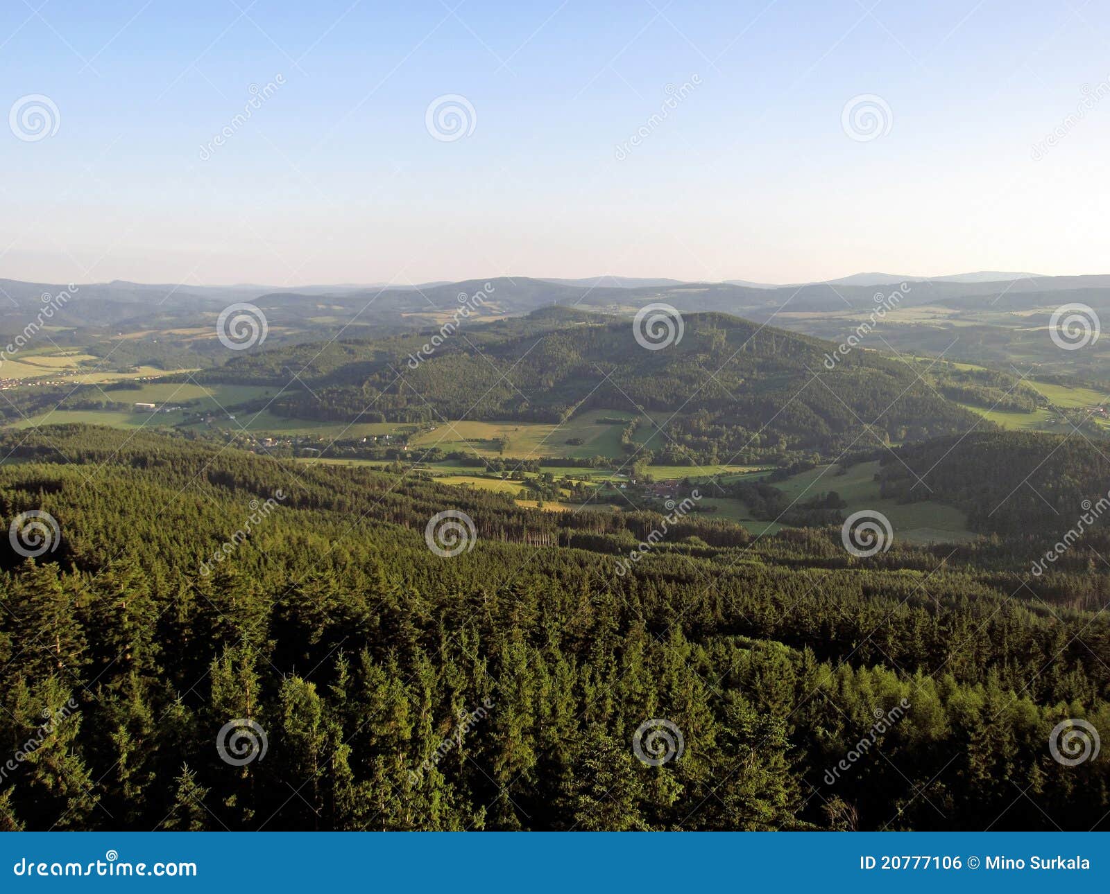 Czech Landscape stock photo. Image of southern, rural - 20777106
