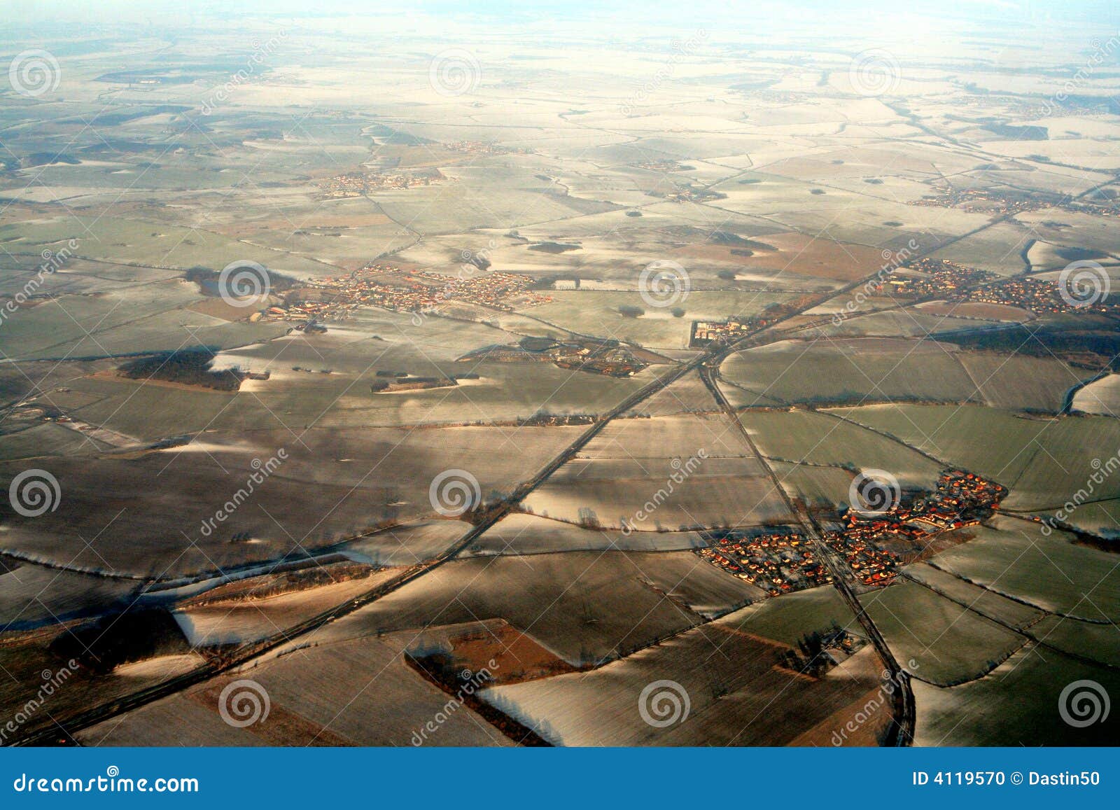 Czech landscape aerial stock photo. Image of scenic, european - 4119570