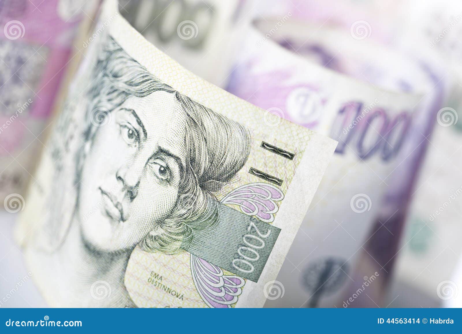 Czech money stock photo. Image of money, salary, earnings - 44563414