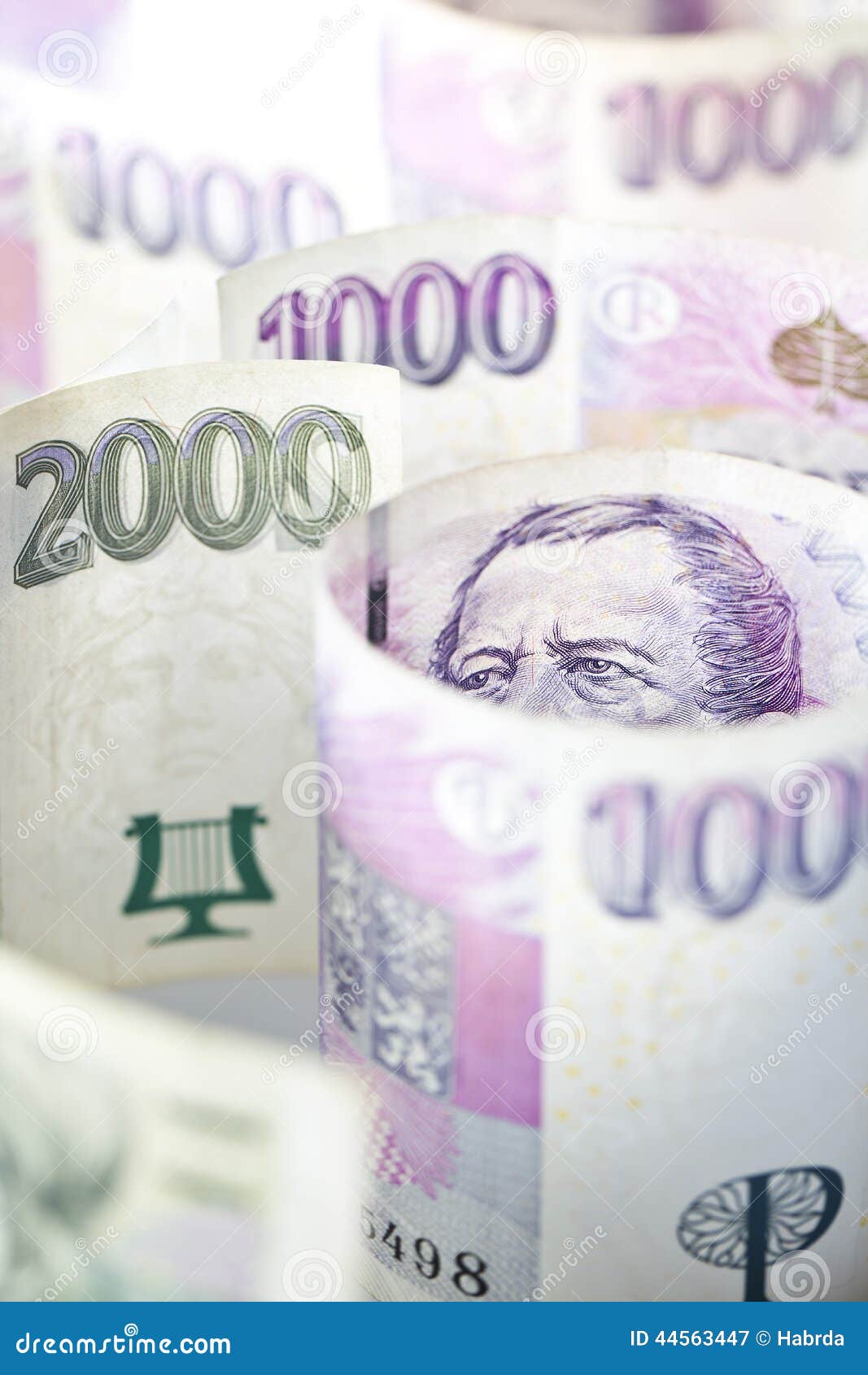Czech money stock image. Image of finance, savings, business - 44563447