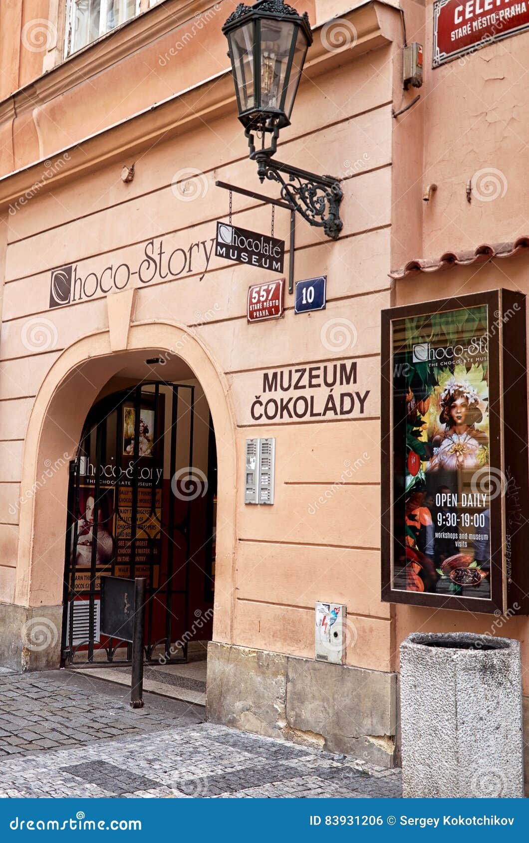 Czech Republic. Prague. Chocolate Museum. 15 June 2016. Editorial Photo - Image of praline ...