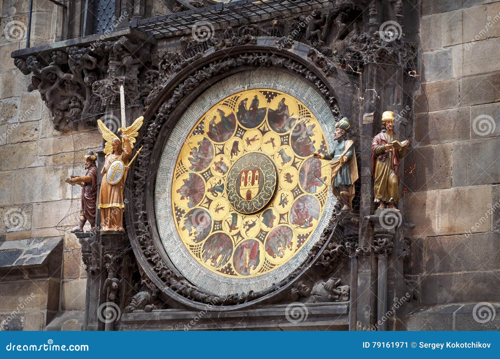 Astronomical Clock, Also Called Brnensky Orloj, On Namesti Svobody ...