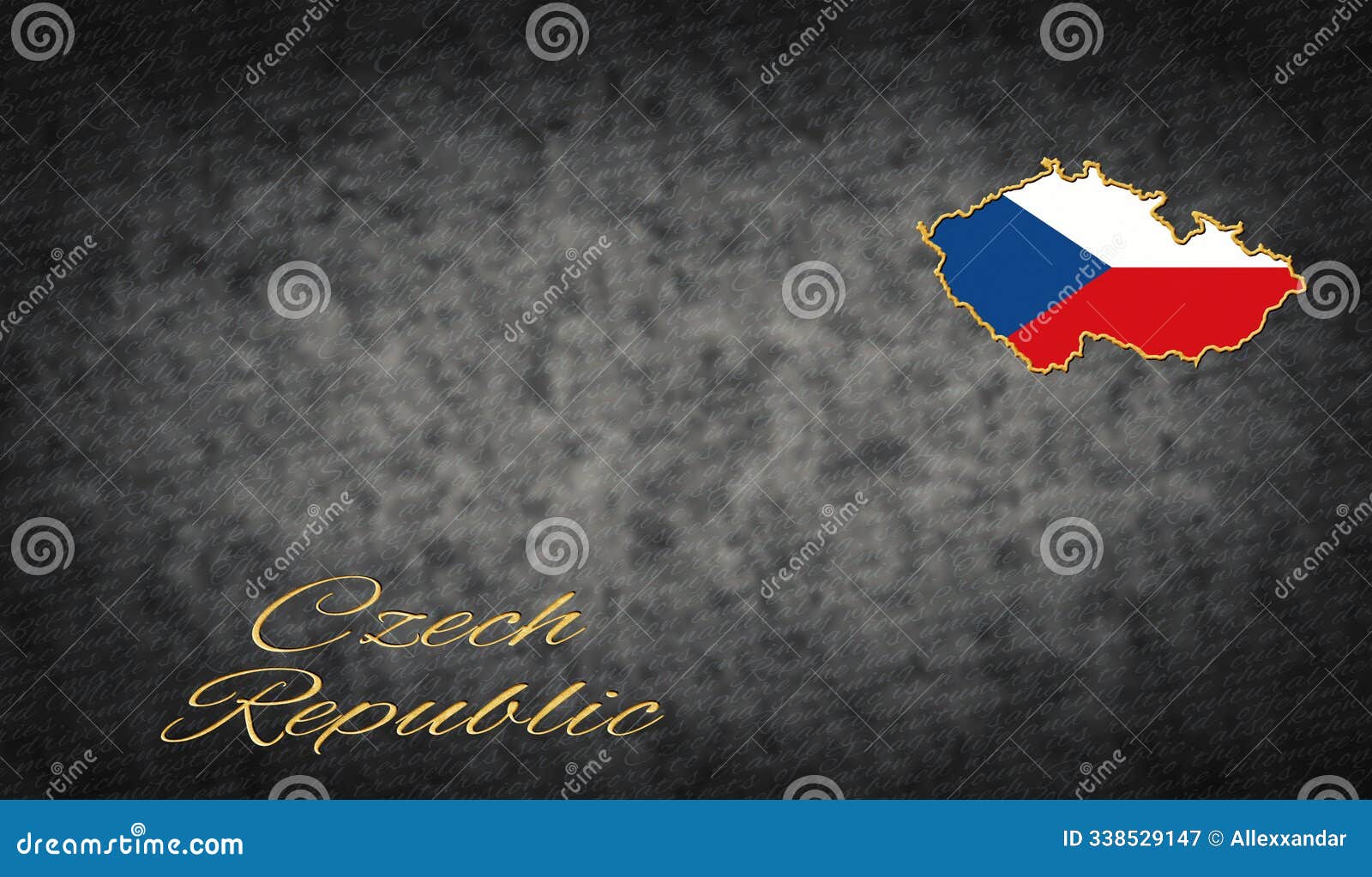 Czech Republic Symbols, Map of Czech Republic Stock Image - Image of ...