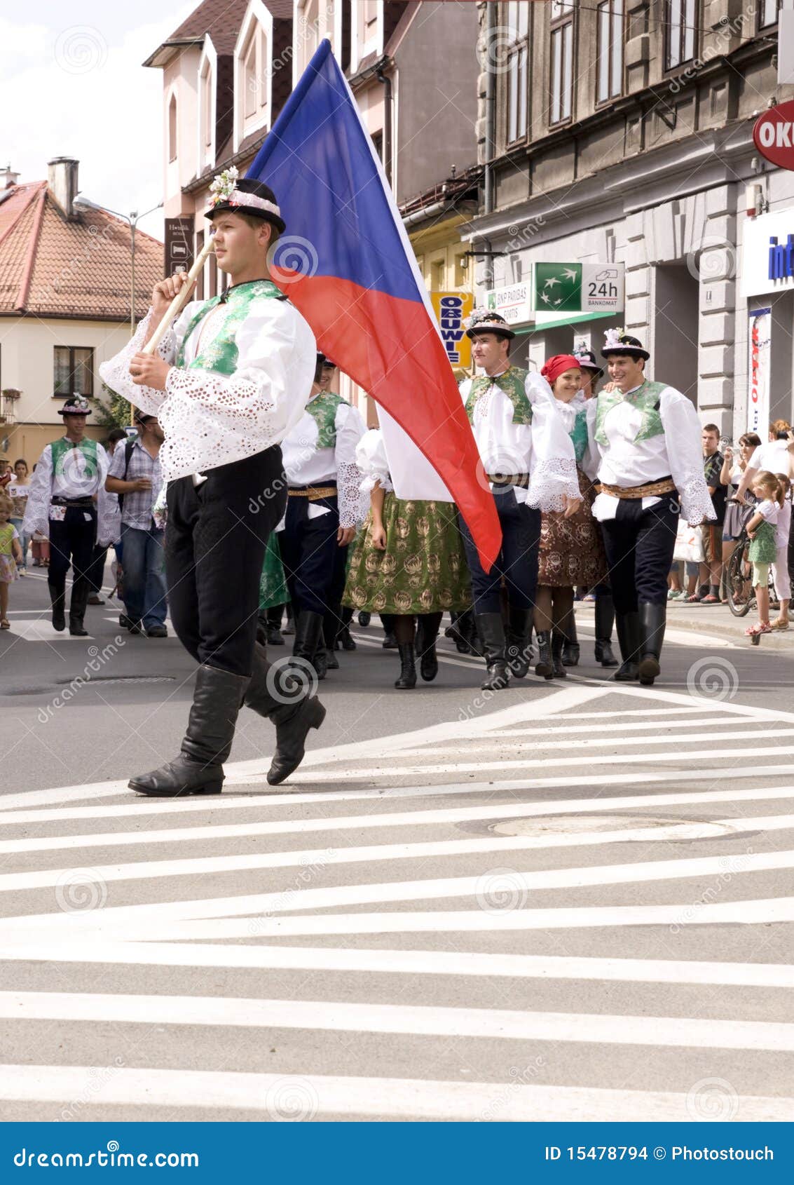 Czech Republic Traditional Folk Group Editorial Stock Image - Image of ...