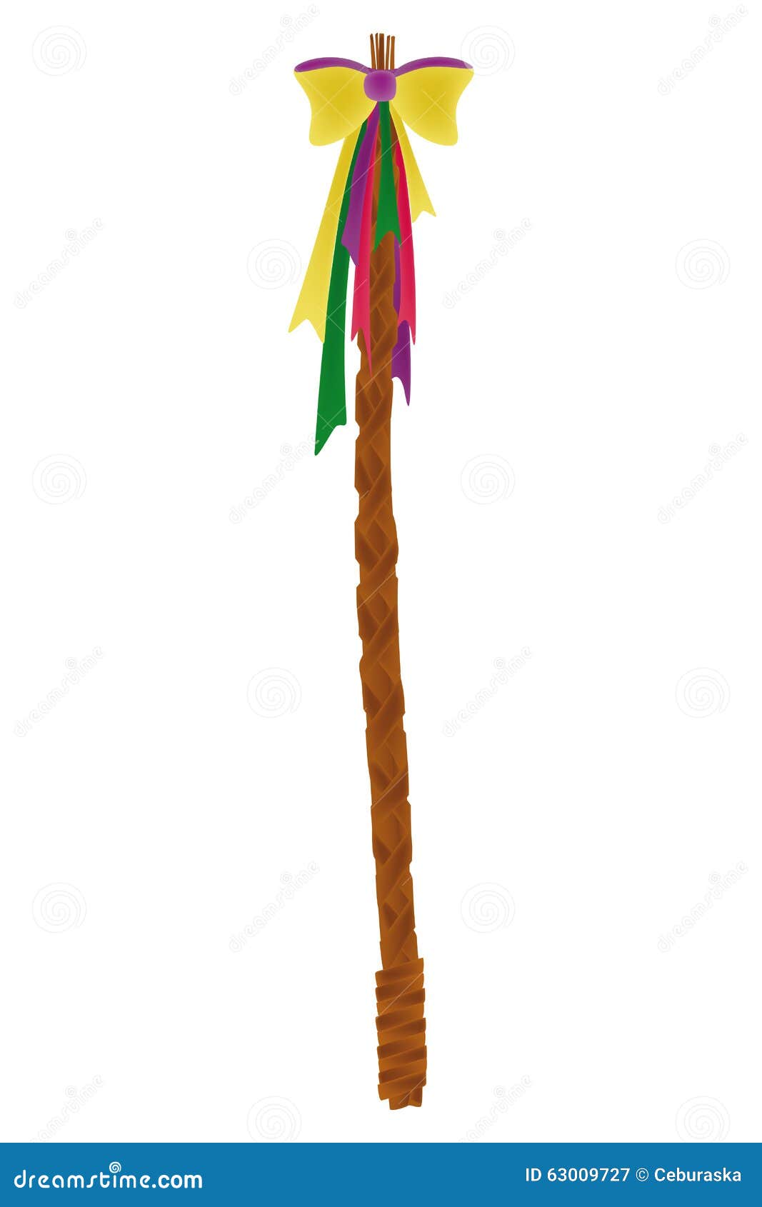 Czech Whip - Easter Tradional Decoration - Illustration Stock Vector ...