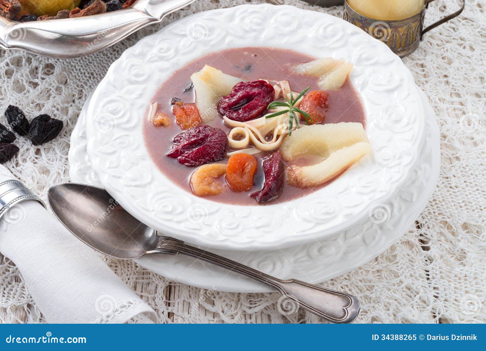 Czernina is a Polish soup stock image. Image of food - 34388265