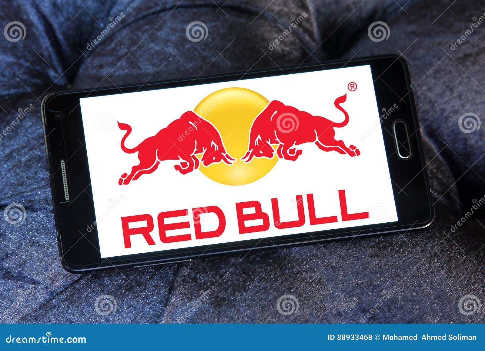 Czerwony byka logo zdjęcie stock editorial. Obraz złożonej z piwo ...