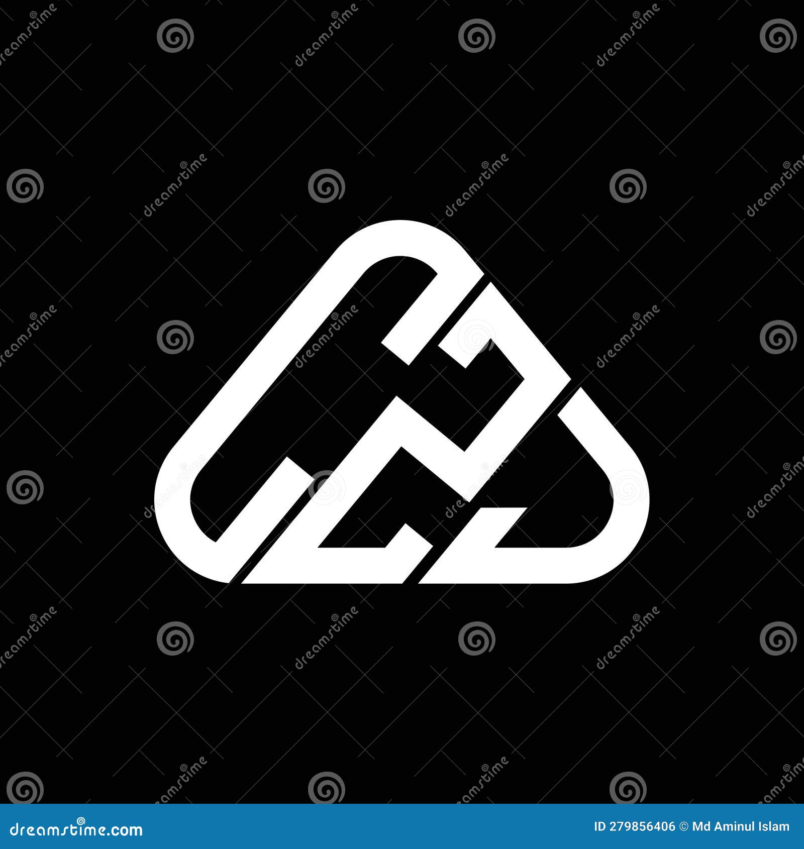 CZJ Letter Logo Creative Design with Vector Graphic, CZJ Simple and ...