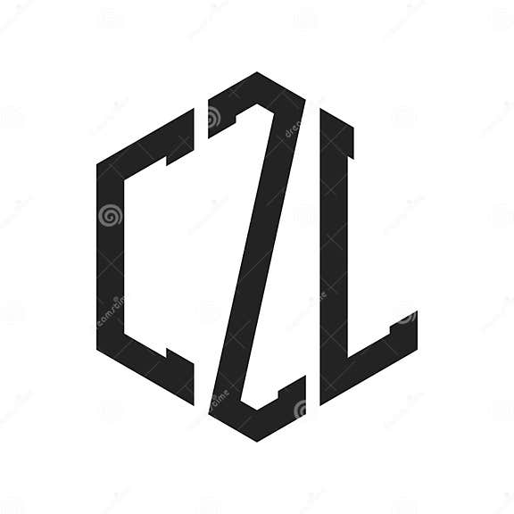 CZL Logo Design. Initial Letter CZL Monogram Logo Using Hexagon Shape ...
