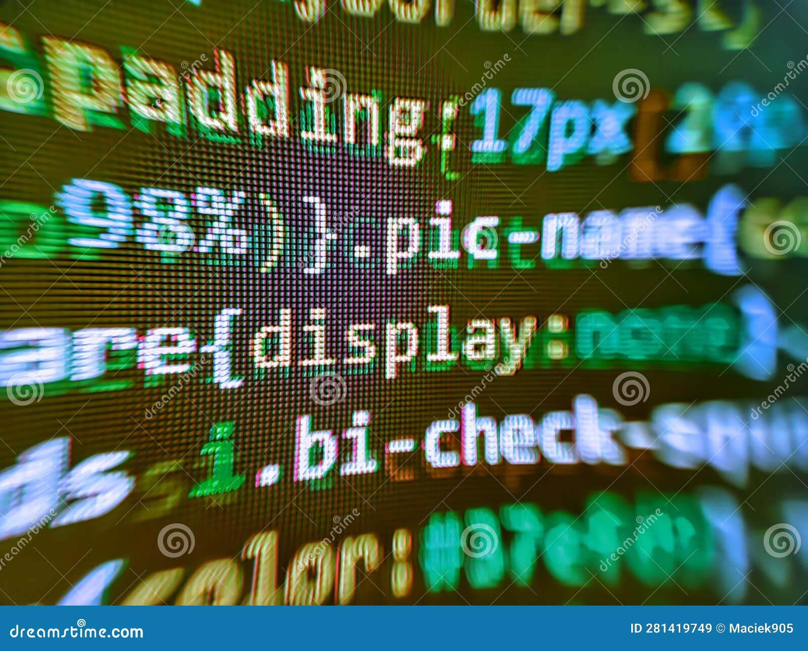 Código De Sitio De Software De Desarrollo De Php. Proyecto Freeware Open Source. Datos Binarios ...