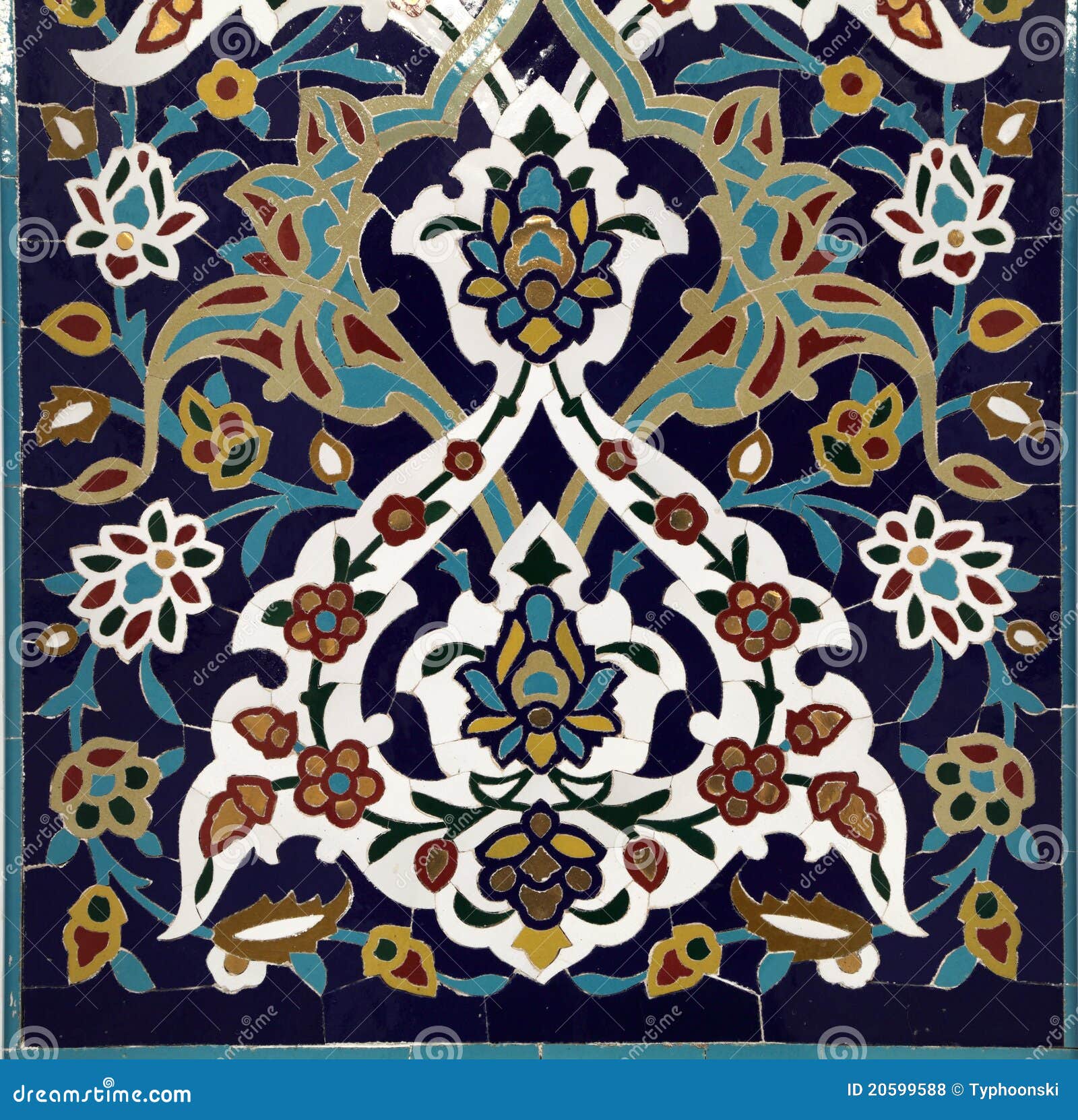 Décoration Orientale De Mosaïque Photo stock - Image du mascate ...