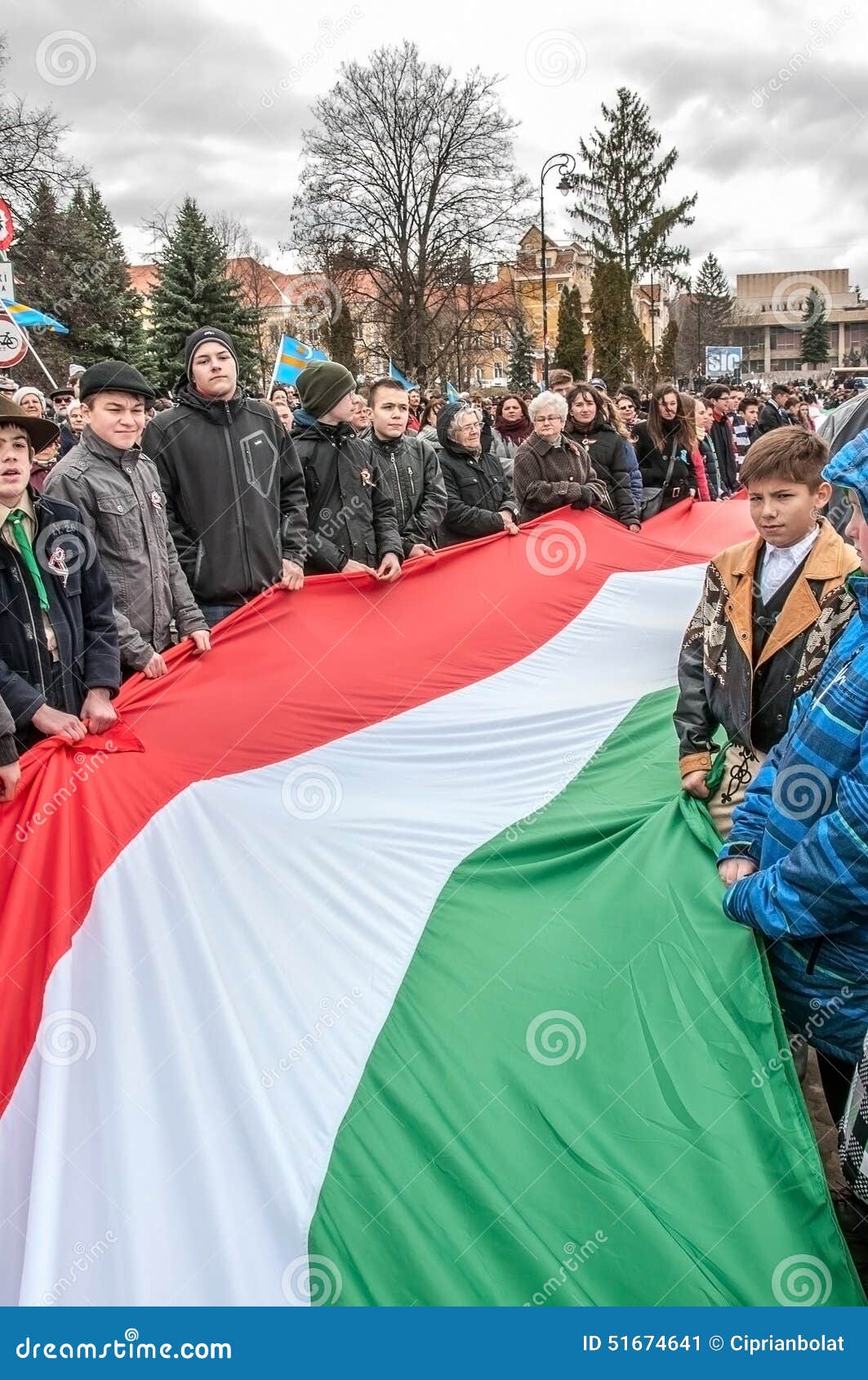Día de los húngaros foto editorial. Imagen de guarda - 51674641