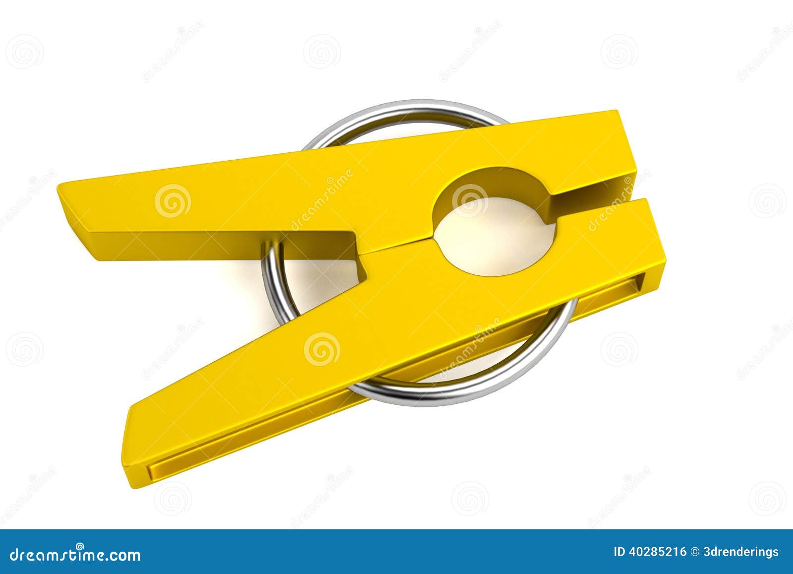 3d übertragen Von Der Klammer Stock Abbildung - Illustration von ...