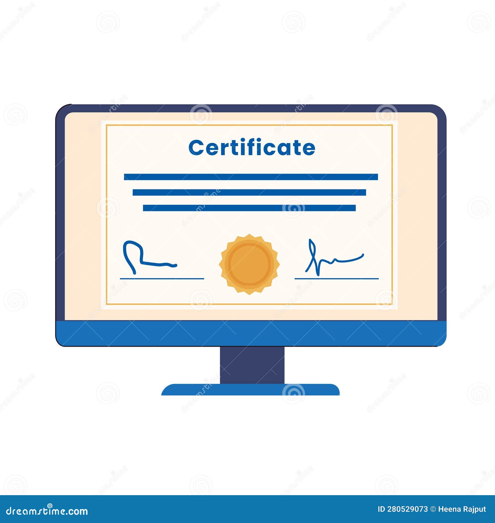 Online Certification on Computer Concept of Online Education and ...