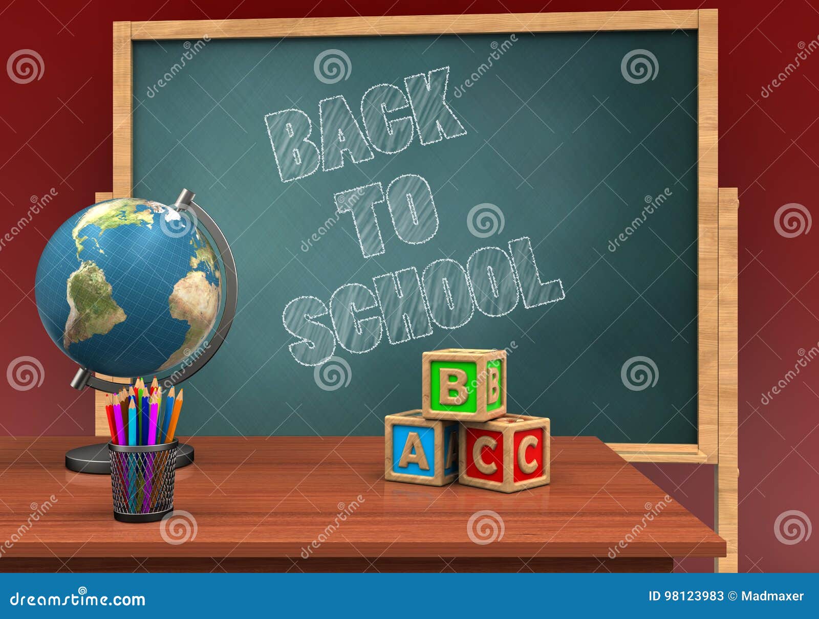 Cubes Of Primary Colors Vector Illustration | CartoonDealer.com #38830810