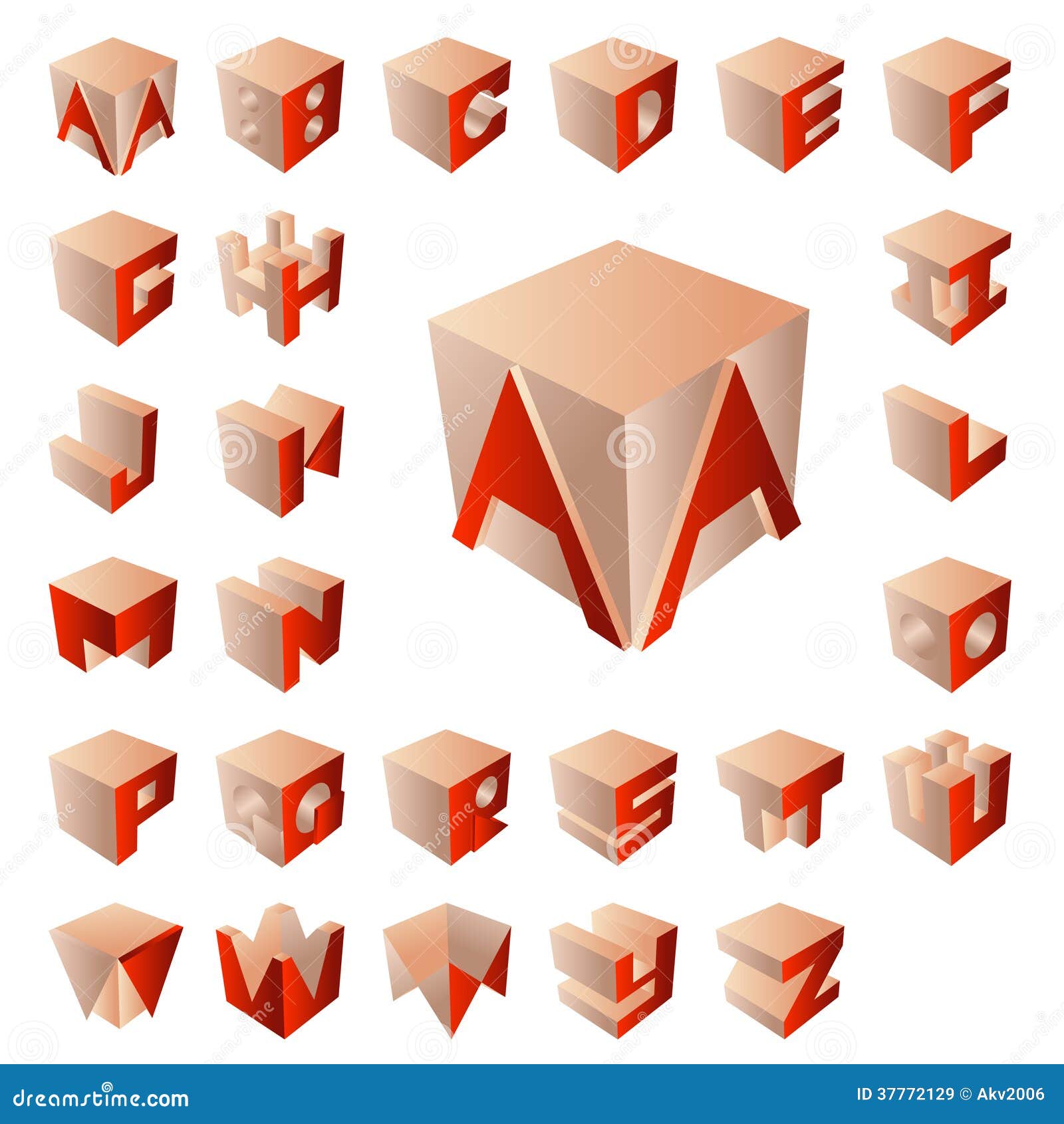 3D abc stock vector. Illustration of graphic, characters - 37772129