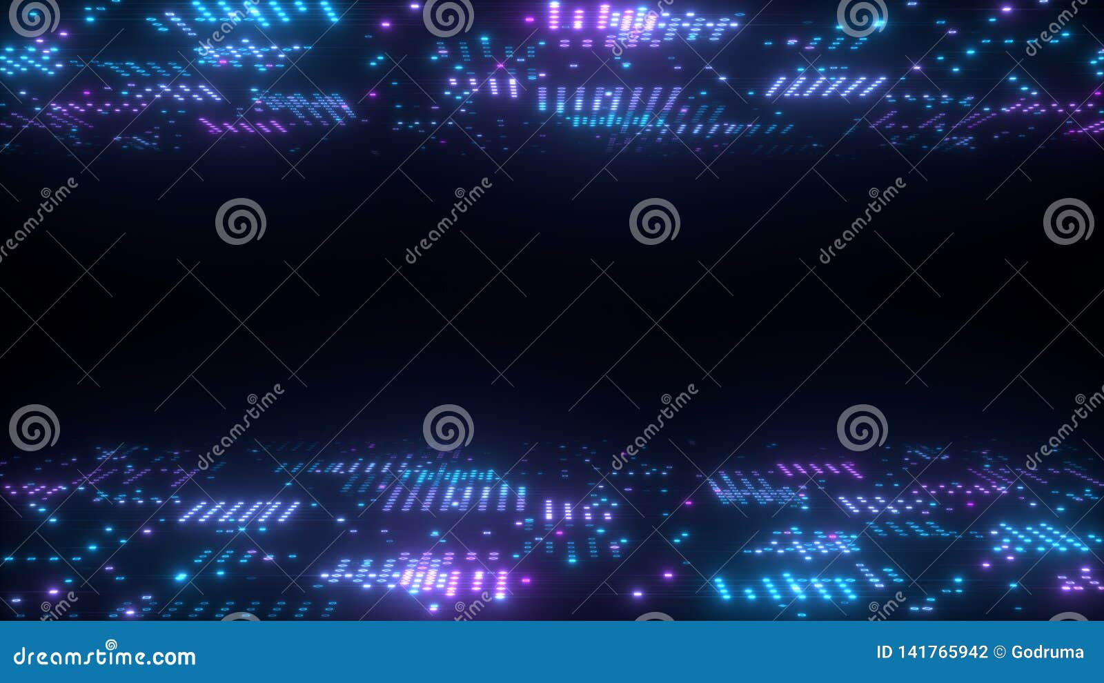 Illustration Of An 80s Synthwave Neon Cyberpunk Supercar Stock Image ...