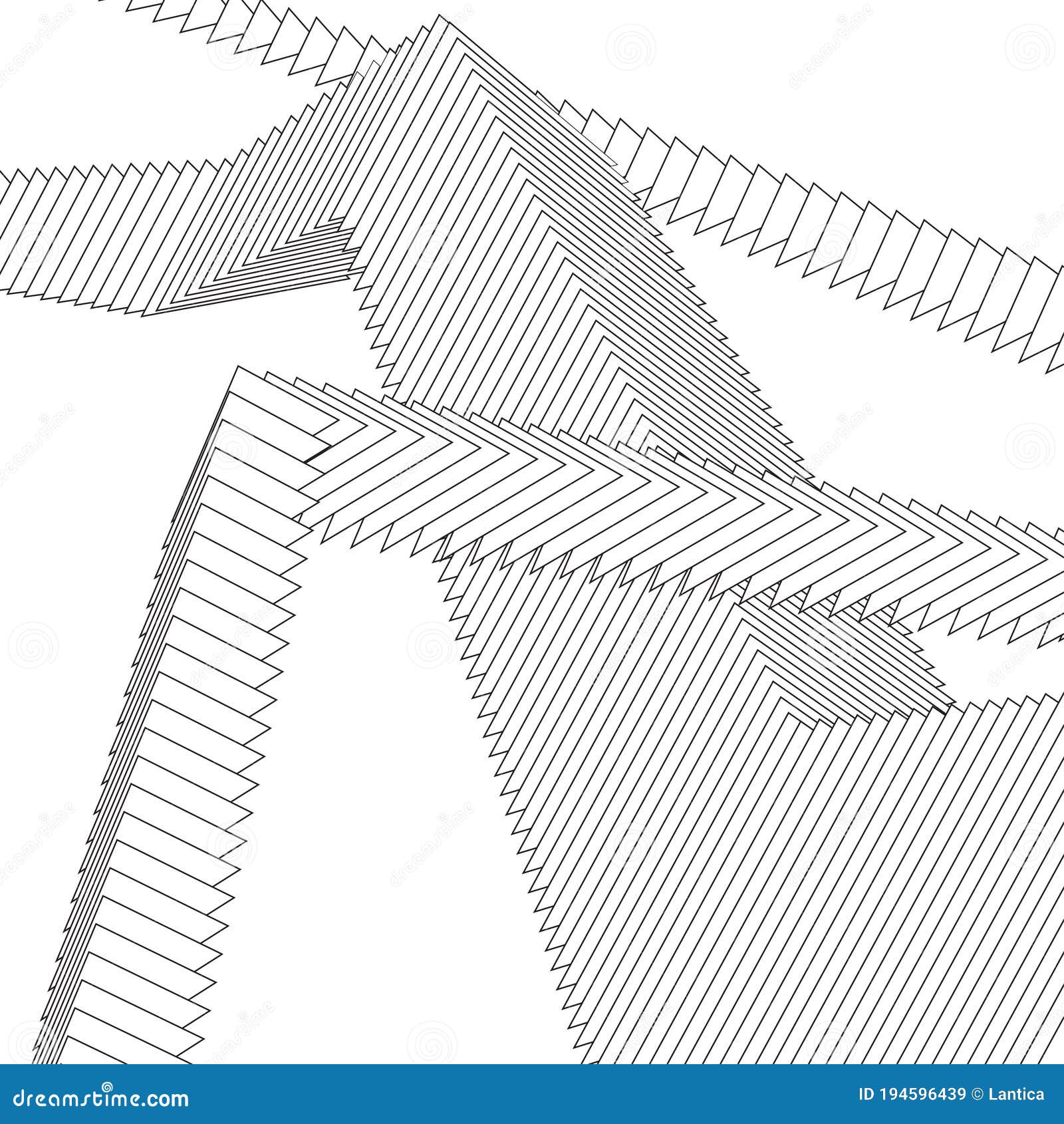 3D Abstract Backdrop. Different Shapes, Rotate and Scale Stock ...