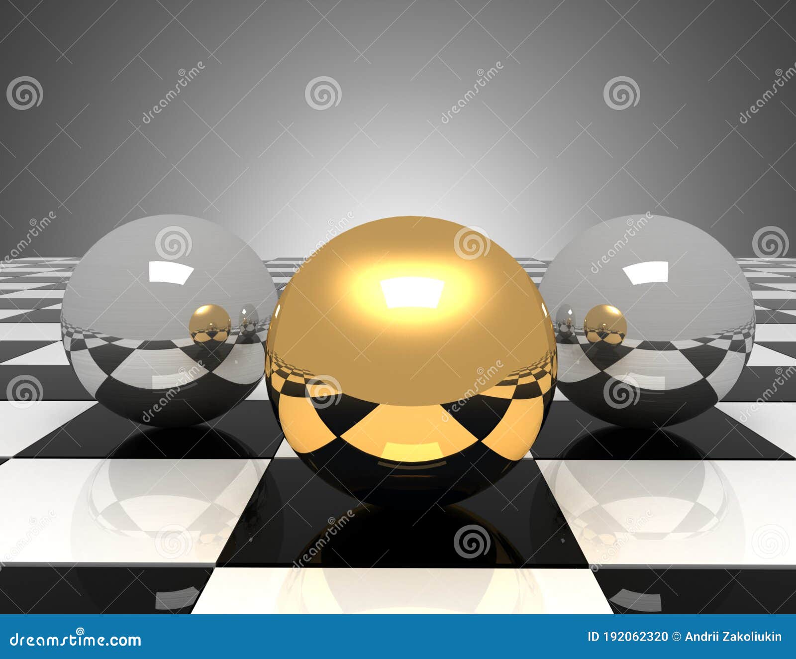 3d Abstract Background. Abstract Balls. 3d Illustration Stock ...