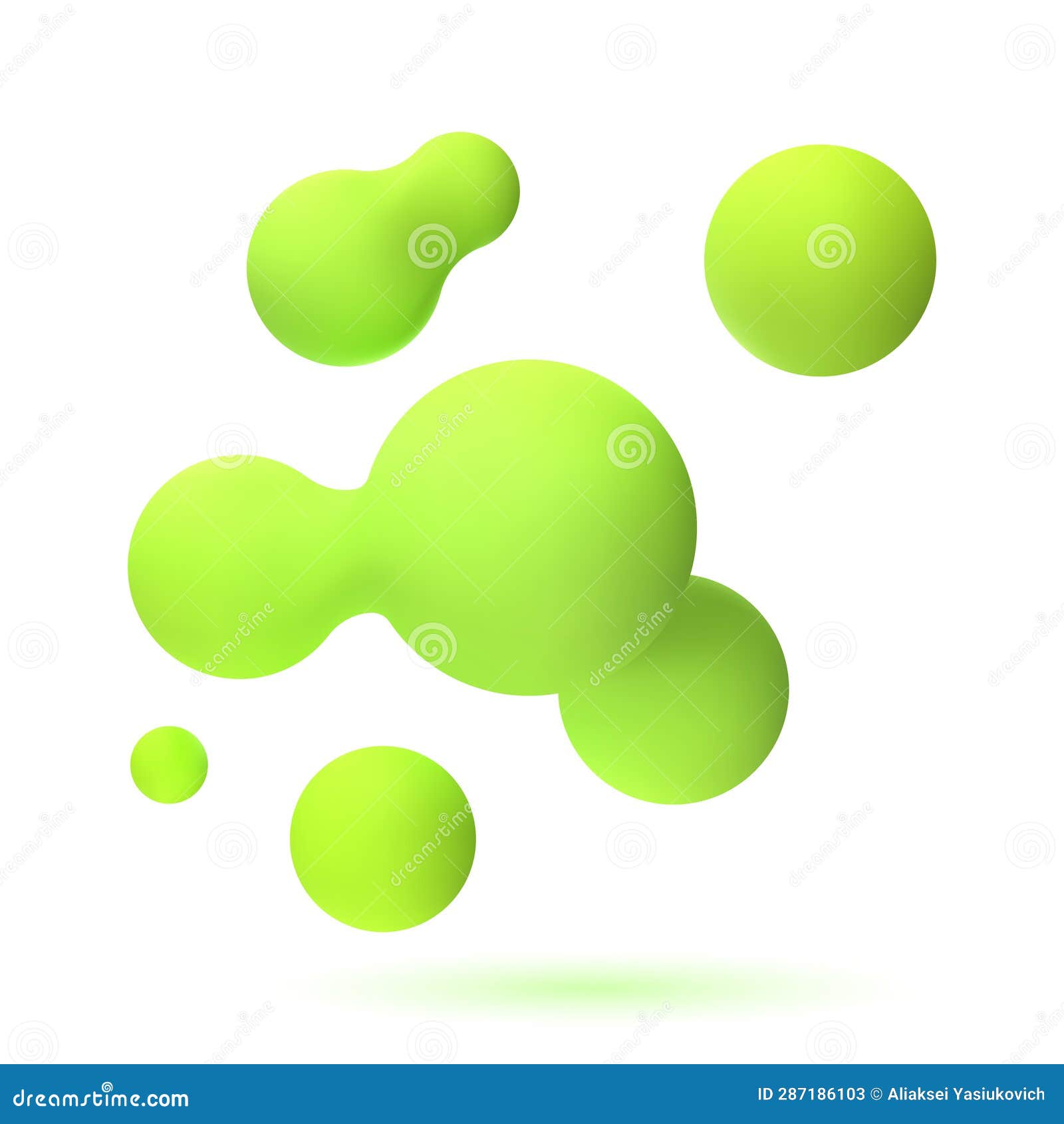 3d abstract blobs set. stock vector. Illustration of bounce - 287186103 3d abstract blobs set. stock vector. Illustration of bounce - 287186103