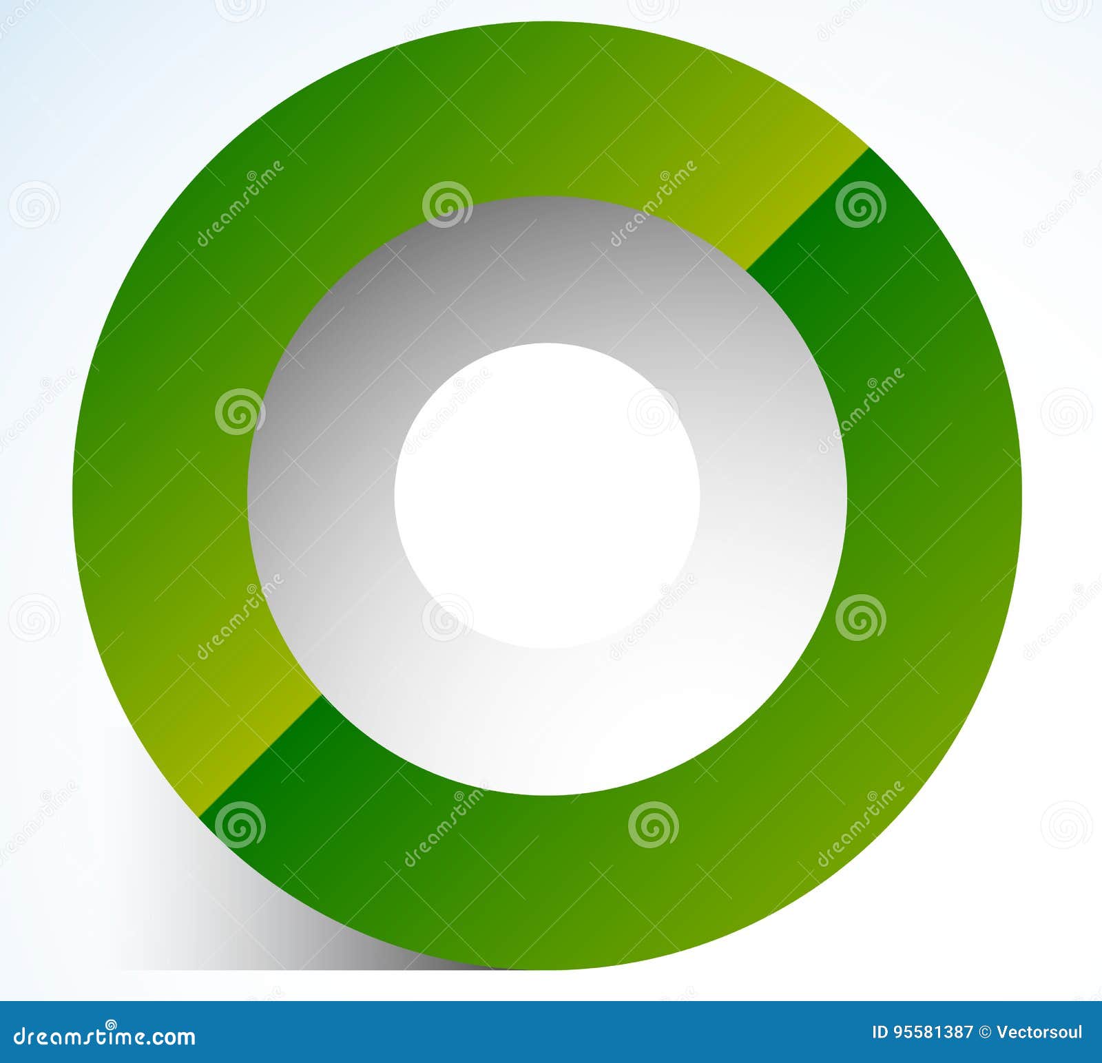 3d Abstract Circle Icon with Transparent Shadow. Circle Icon Stock ...