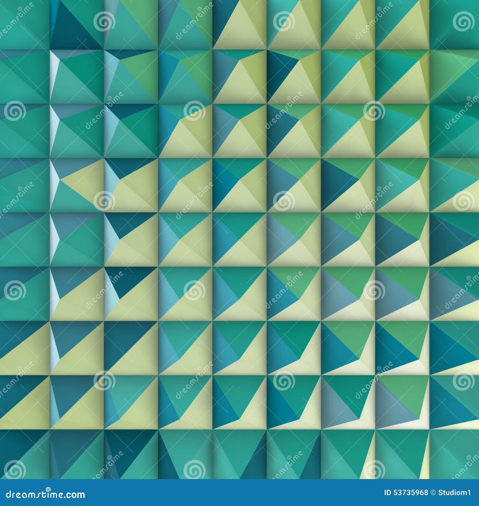 3D Abstract Creative Background. Vector Stock Vector - Illustration of ...